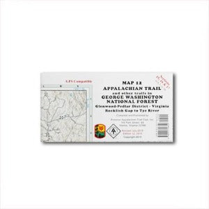 AT Map 12: GWNF - North Section — Walkabout Outfitter